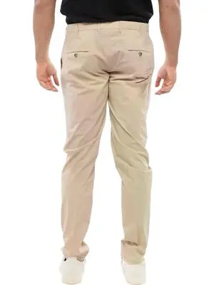 Corneliani Pleated Chino Trousers - Neutrals