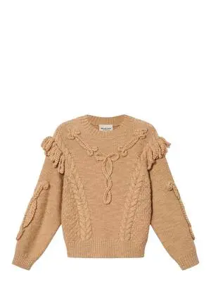MARANT ETOILE Katria Aran Knit Jumper - Brown