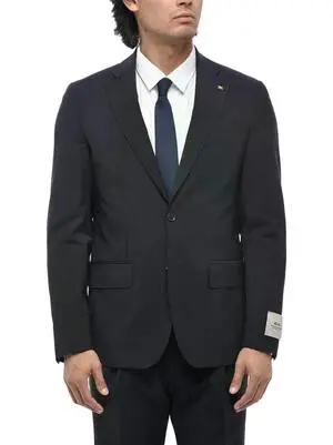 Corneliani Cc Collection Single-breasted Virgin Wool Suit - Black