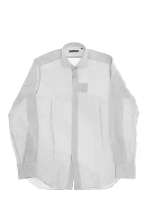 Corneliani French-collar Long-sleeve Shirt - Grey