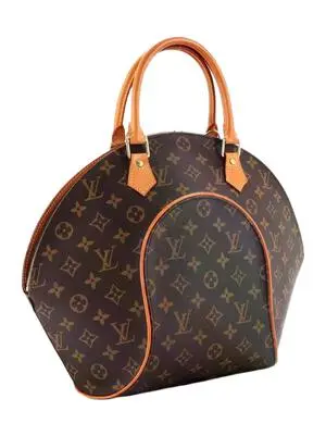 LOUIS VUITTON Monogram Canvas Ellipse Mm Handbag - Brown