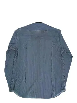 Corneliani Striped Wrinkle-free Shirt - Blue