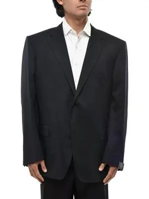 Corneliani Single-breasted Flap-pocket Two-piece Suit - Blue