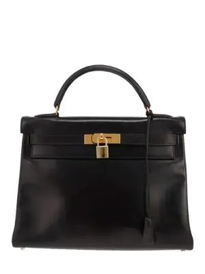 Hermès 1992 32 Kelly Tote Bag - Black