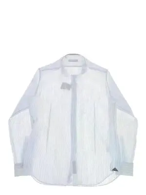 Corneliani Striped Cotton Shirt - White