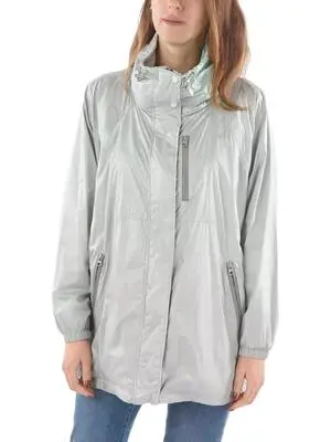Woolrich Dauphine Over Drawstring Jacket Grey