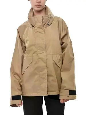 Woolrich Lily Jacket With Removable Hood - Neutrals
