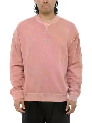 WOOLRICH Woolrich Logo Embroidered Brushed Cotton Sweater