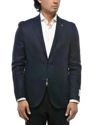 Corneliani Single-breasted Blazer - Blue