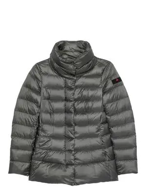 Peuterey Quilted High-neck Jacket - Green