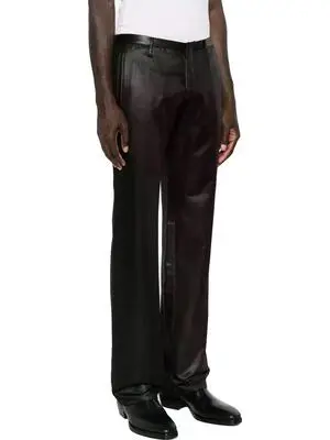 ROMEO GIGLI 1990s Straight-leg Trousers - Black