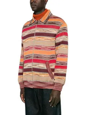 Missoni Reversible Striped Jacket - Red