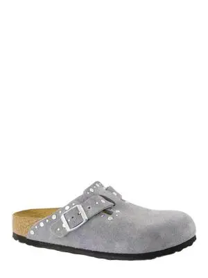 BIRKENSTOCK Boston Rivets Mules - Blue