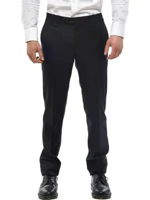 Corneliani Academy Belt-loop Trousers - Blue