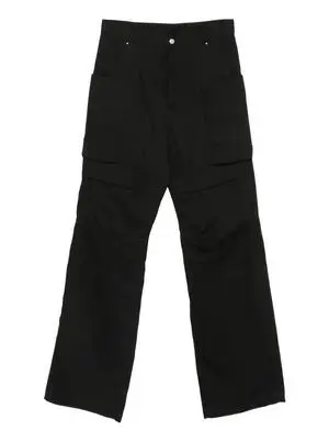 Rick Owens Belt-loops Cargo Trousers - Black