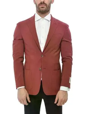 Corneliani Single-breasted Blazer - Red