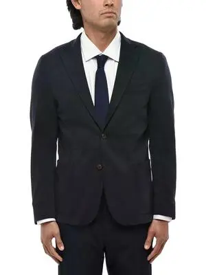Corneliani Single-breasted Blazer - Blue