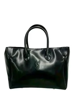 SAINT LAURENT Saint Laurent 20th Century Leather Tote Bag