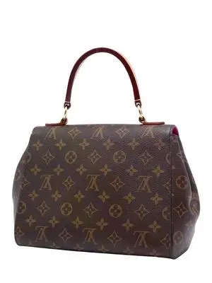 LOUIS VUITTON Monogram Canvas Cluny Bb Satchel - Brown