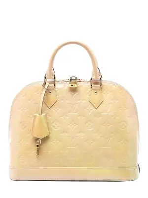 LOUIS VUITTON 2013 Monogram Vernis Alma Pm Handbag - Neutrals