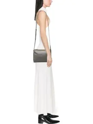 Celine 2017 Large Lambskin Trio Crossbody Bag - Grey