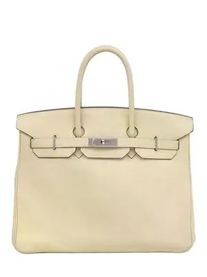 HERMÈS Hermès 2009 Clemence Birkin Retourne 35 Handbag
