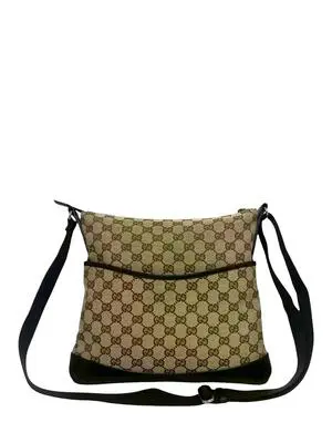 Gucci Gg Canvas Crossbody Bag - Neutrals