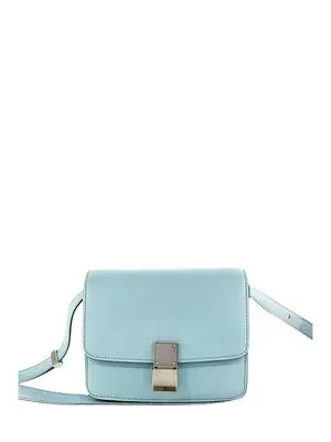 Celine Calfskin Classic Box Crossbody Bag - Blue