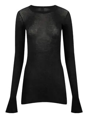 RICK OWENS Rick Owens Ribbed Long-Sleeve T-Shirt