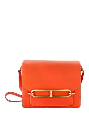 Hermès Roulis Bag Evercolor 23 Crossbody Bag - Orange