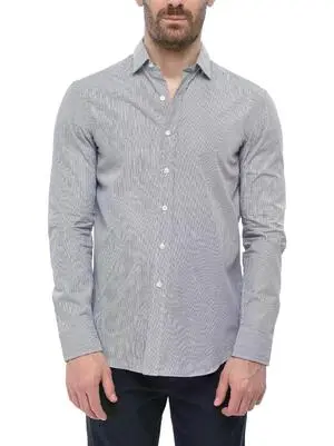 SALVATORE PICCOLO Long-sleeved Striped Shirt