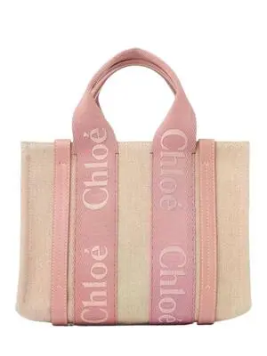 Chloé Woody Small Tote Bag - Neutrals