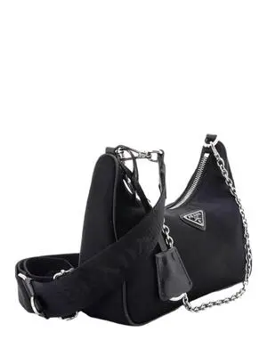 Prada Re-edition 2005 Shoulder Bag - Black