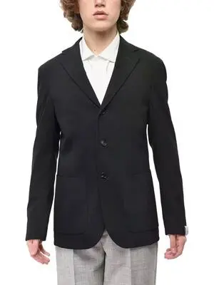 Corneliani Circle Patch-pocket Blazer - Black