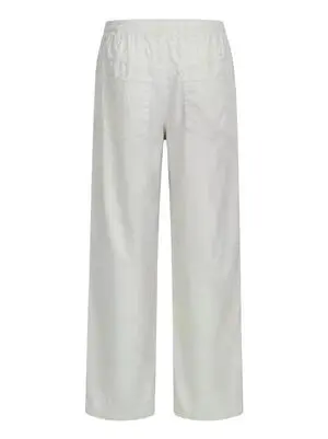 ASKK NY Cancun Drawstring-waist Wide-leg Trousers - White