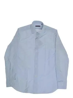 Corneliani Patterned Long-sleeve Shirt - Blue