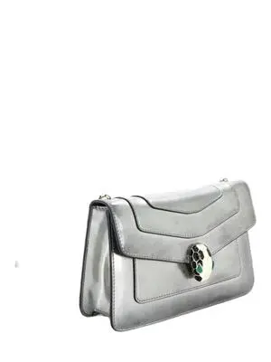 BVLGARI Serpenti Forever Small Shoulder Bag - Metallic