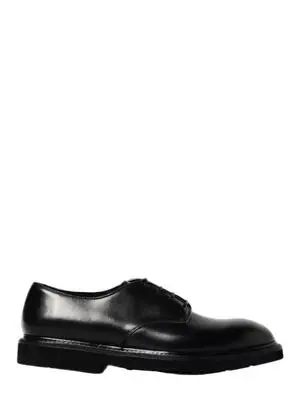 Premiata Leather Derby Shoes - Black