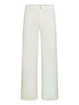 FRAME Le Slim Wide-leg Jeans - Neutrals