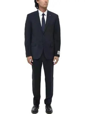 Corneliani Single-breasted Mohair-blend Suit - Blue