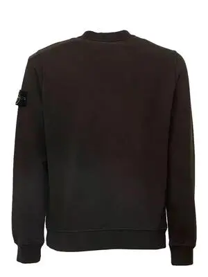STONE ISLAND Stone Island Crew Neck Logo Patch Sweater