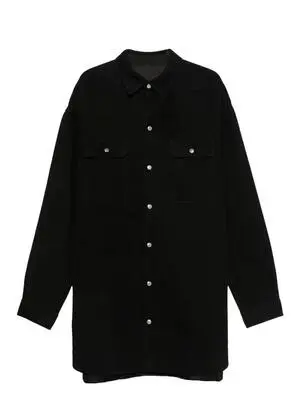 Rick Owens Long-sleeved Coat - Black