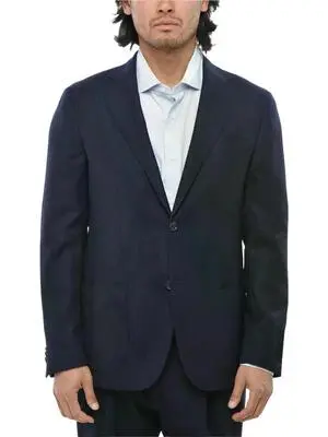 Corneliani Single-breasted Blazer - Blue