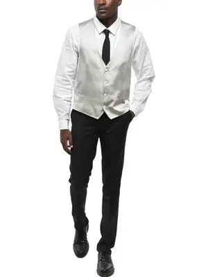 Corneliani Satin Silk Jacket - Grey