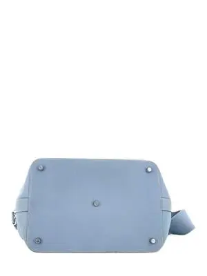 Hermès Toolbox Bag Evercolor 26 Satchel - Blue