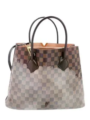 LOUIS VUITTON Kensington Damier Tote Bag - Brown