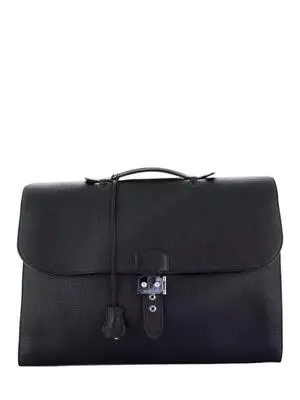 Hermès Sac A Depeches Togo 41 Business Bag - Black