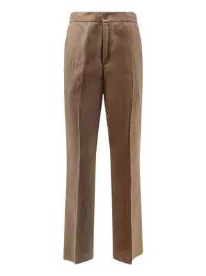 HEVO Torre Chianca Drawstring Trousers - Brown