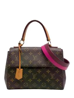LOUIS VUITTON Monogram Cluny Bb Satchel - Brown