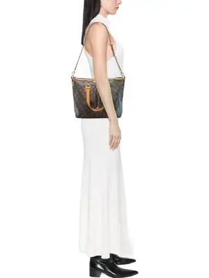 LOUIS VUITTON Monogram Canvas Palermo Pm Satchel - Brown